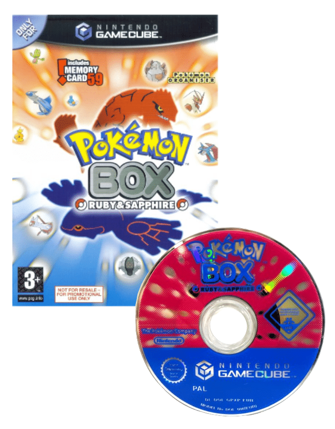 POKEMON BOX: Ruby & Sapphire (GameCube) - Appleby Games