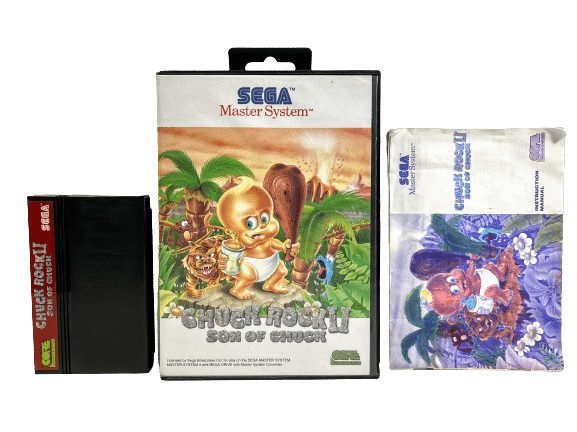 CHUCK ROCK II: Son of Chuck (Sega Master System) - Appleby Games
