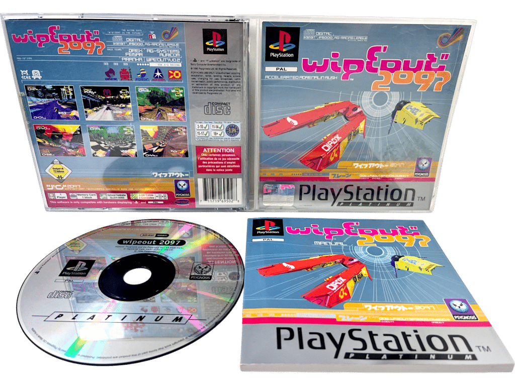 WIPEOUT 2097 (PS1) *MINT COMPLETE* - Appleby Games
