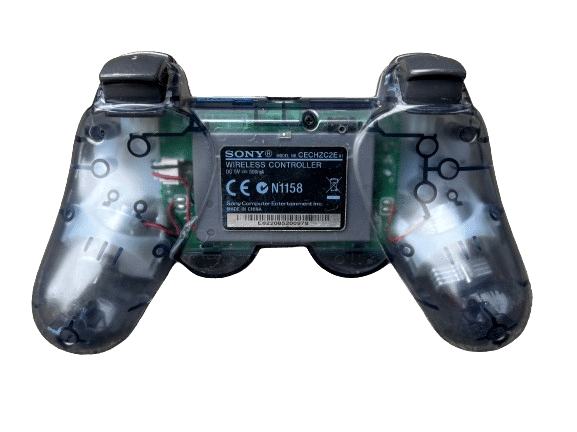 SONY PS3 Controller SLATE GREY TRANSLUCENT *RARE* - Appleby Games