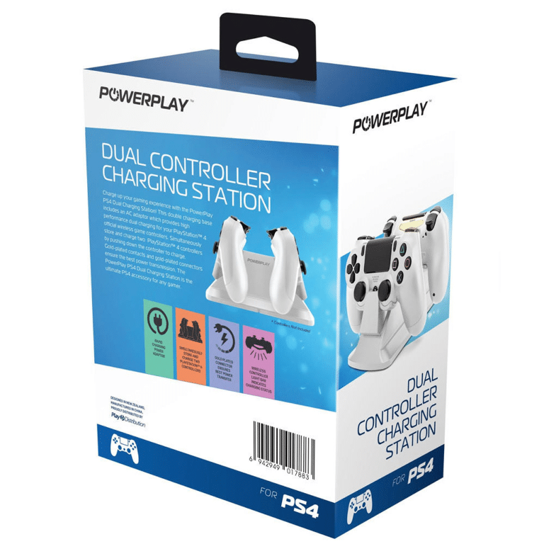 PowerPlay PS4 Dual Charging Station *MINT IN BOX* - Appleby Games