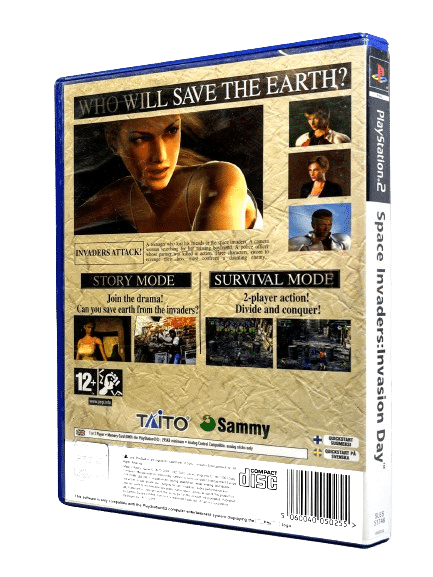 SPACE INVADERS: Invasion Day (PS2) *MINT COMPLETE* - Appleby Games