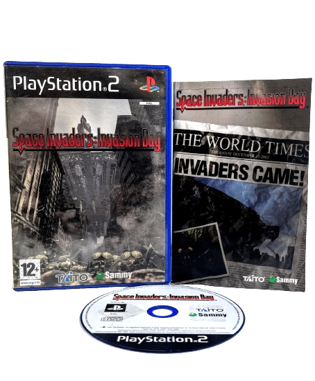 SPACE INVADERS: Invasion Day (PS2) *MINT COMPLETE* - Appleby Games