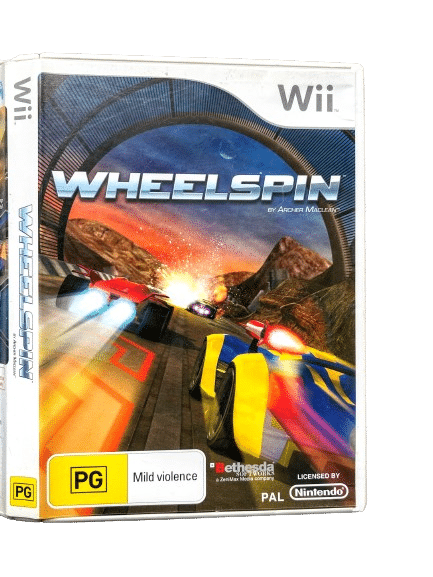 WHEELSPIN (Wheel Spin) Wii *MINT COMPLETE* - Appleby Games