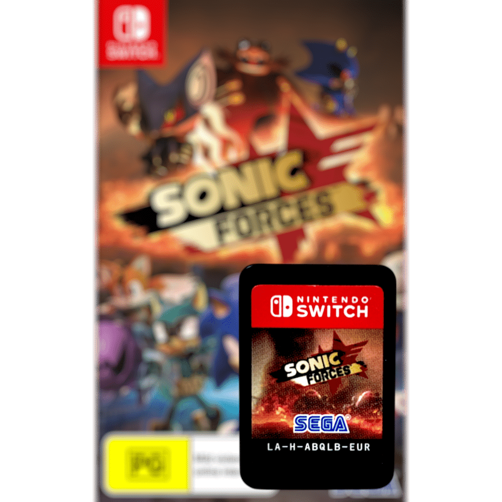 SONIC Forces (Nintendo Switch) *GAME EXCELLENT, No Case* - Appleby Games