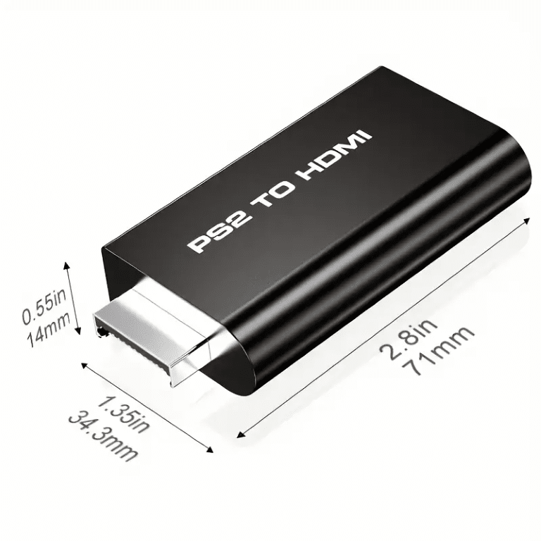 PS2 to HDMI Adapter (PlayStation 2 through HDMI!) *IN STOCK NOW* - Appleby Games