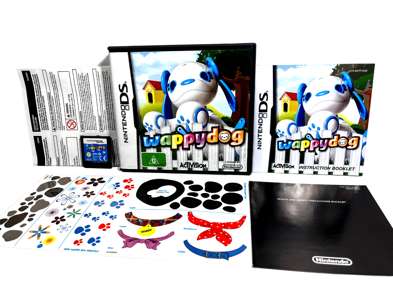 WAPPY DOG Limited Edition (DS) *NEW + COLLECTIBLE STICKERS* - Appleby Games