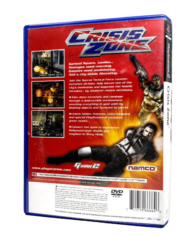 TIME CRISIS: CRISIS ZONE (PS2) - Appleby Games