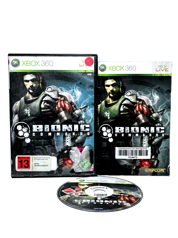 BIONIC COMMANDO (XBox 360) *COMPLETE* - Appleby Games