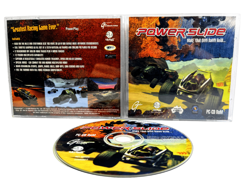 POWERSLIDE: Post-Apocalyptic Racing (PC) *RARE DISC EDITION* - Appleby ...