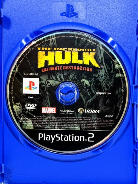 The Incredible HULK: ULTIMATE DESTRUCTION (PS2) - Appleby Games