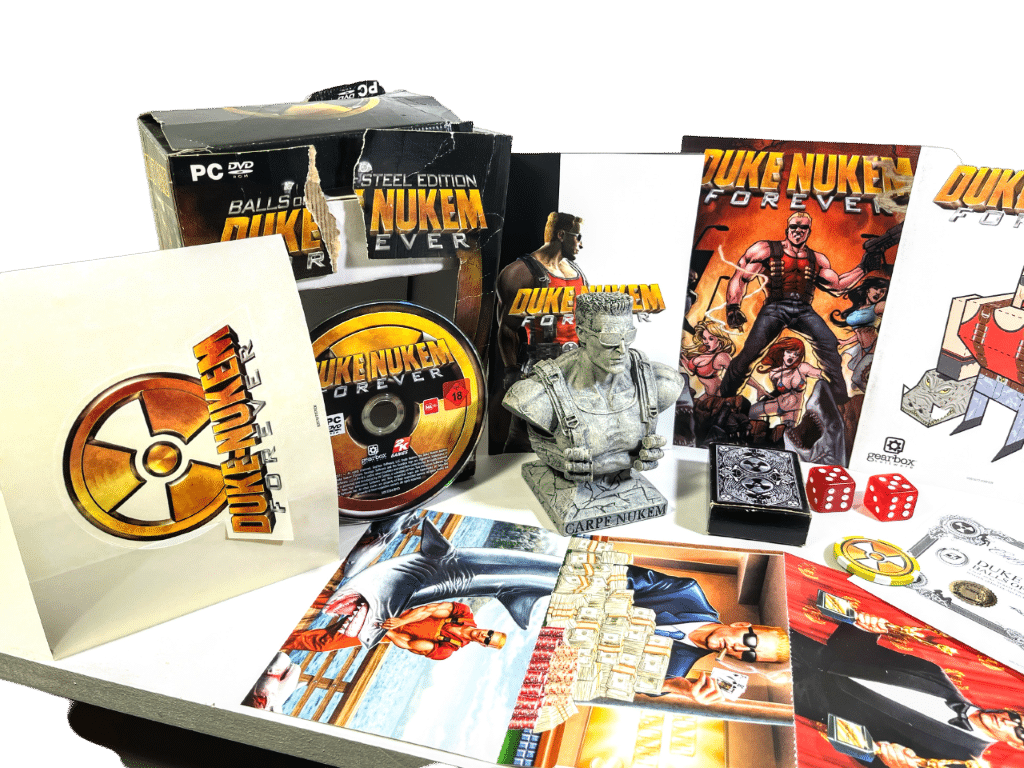 Duke Nukem BALLS OF STEEL EDITION (NEW) - Appleby Games