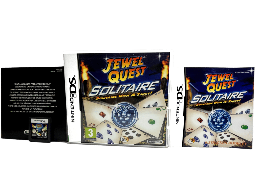 JEWEL QUEST Solitaire with a Twist! (NDS) - Appleby Games