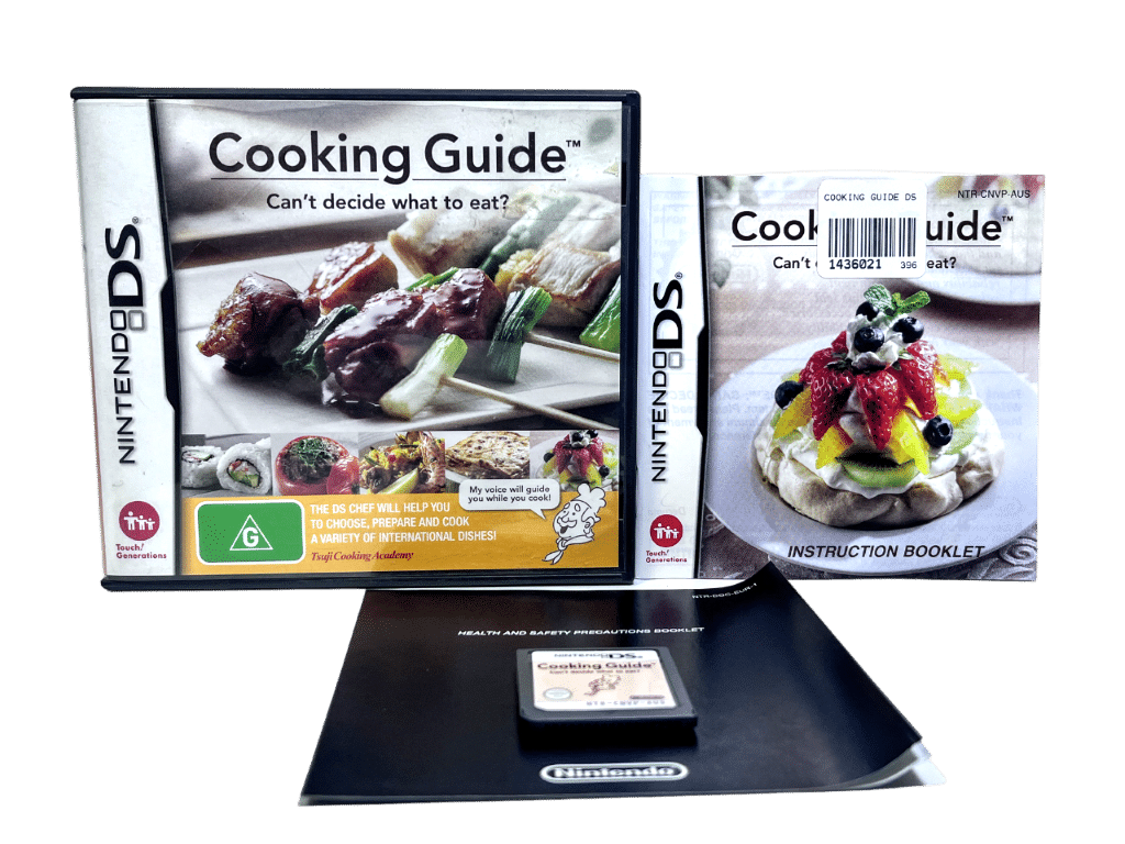 COOKING GUIDE: Can't Decide What to Eat? (NDS) *MINT COMPLETE ...