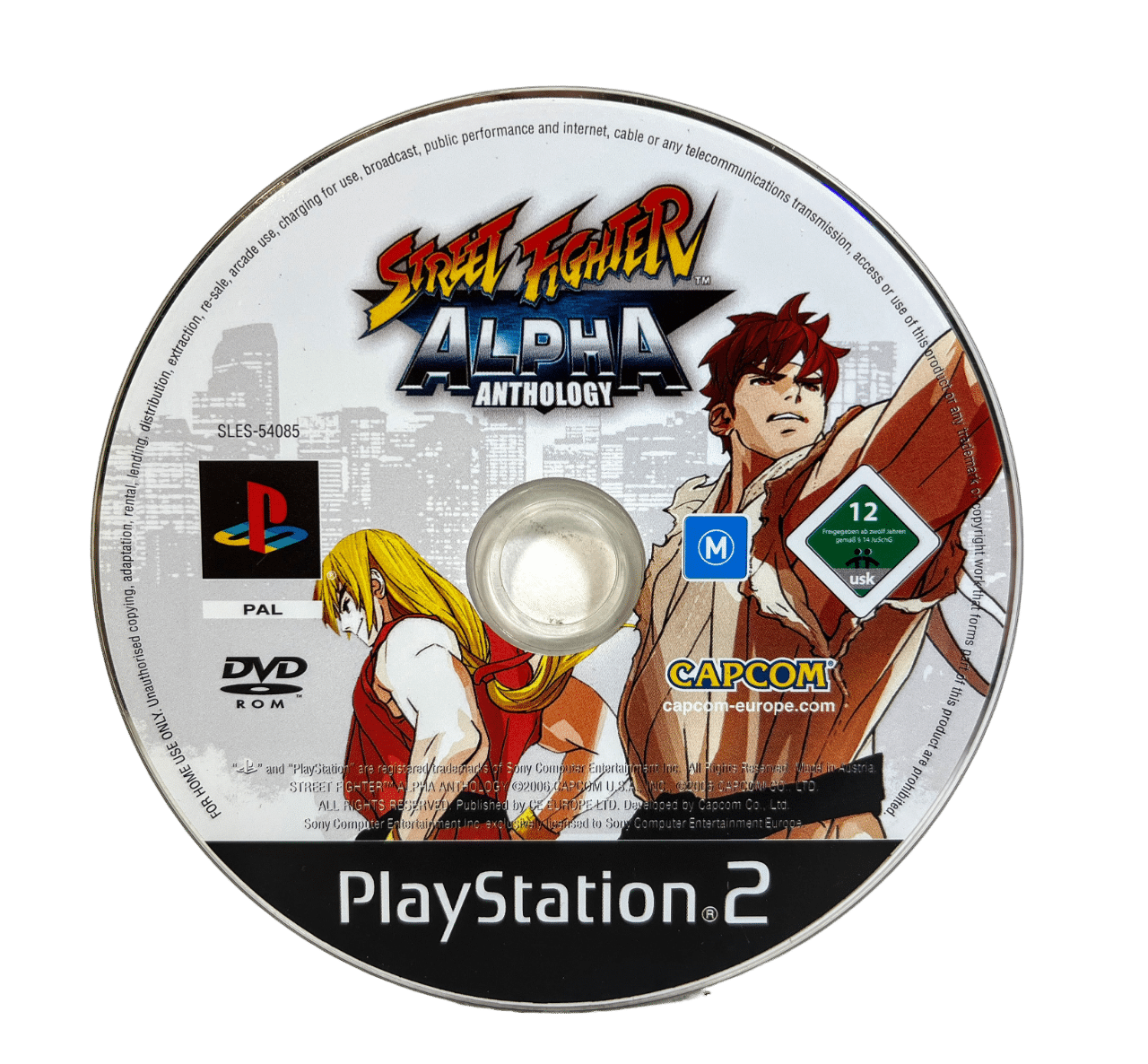 PS2 Game: The STREET FIGHTER ALPHA ANTHOLOGY (PAL - RARE) - Appleby Games