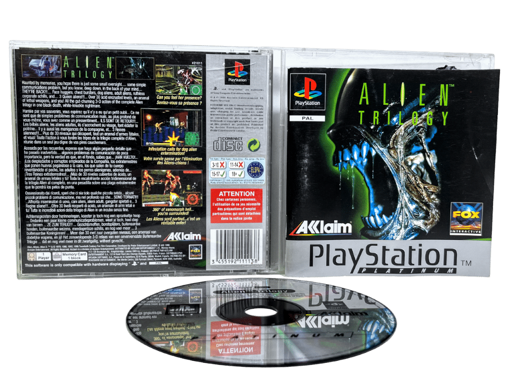 The ALIEN TRILOGY (PS1) - Appleby Games