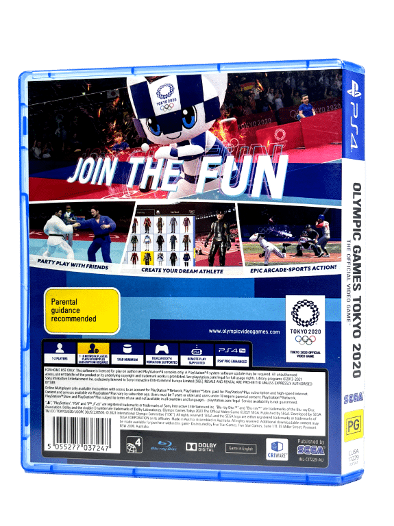 Olympic Games Tokyo 2020: The Official Video Game (PS4) *MINT COMPLETE ...