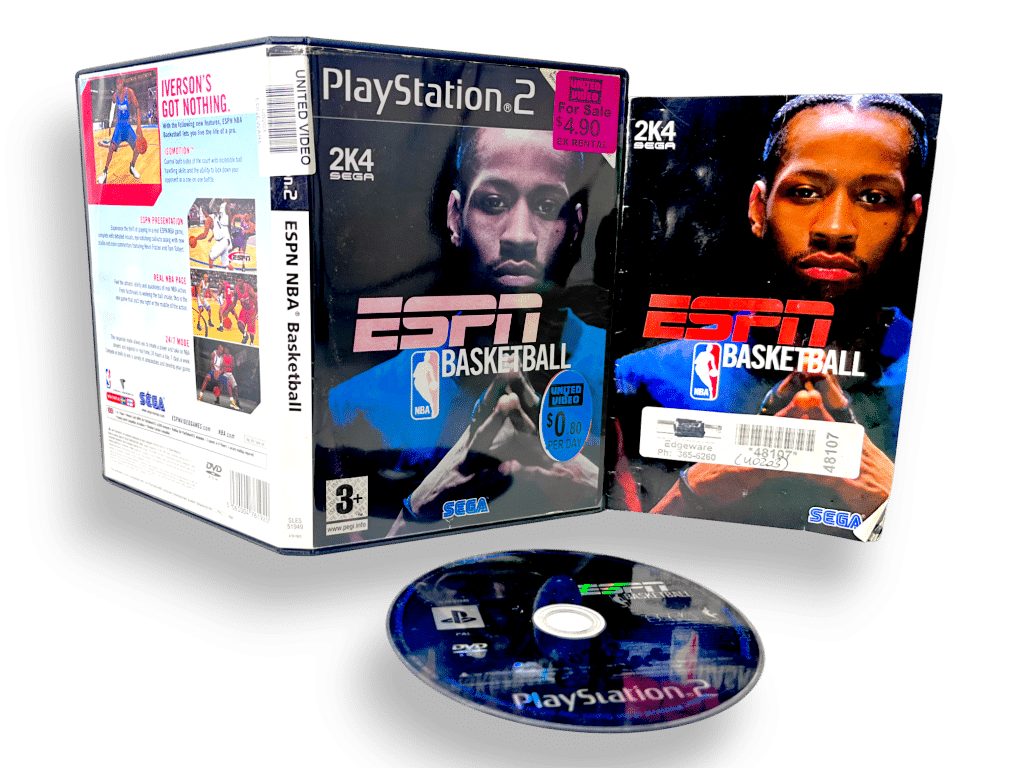 ESPN NBA 2K4 (PS2) ESPN NBA Basketball *COMPLETE* - Appleby Games