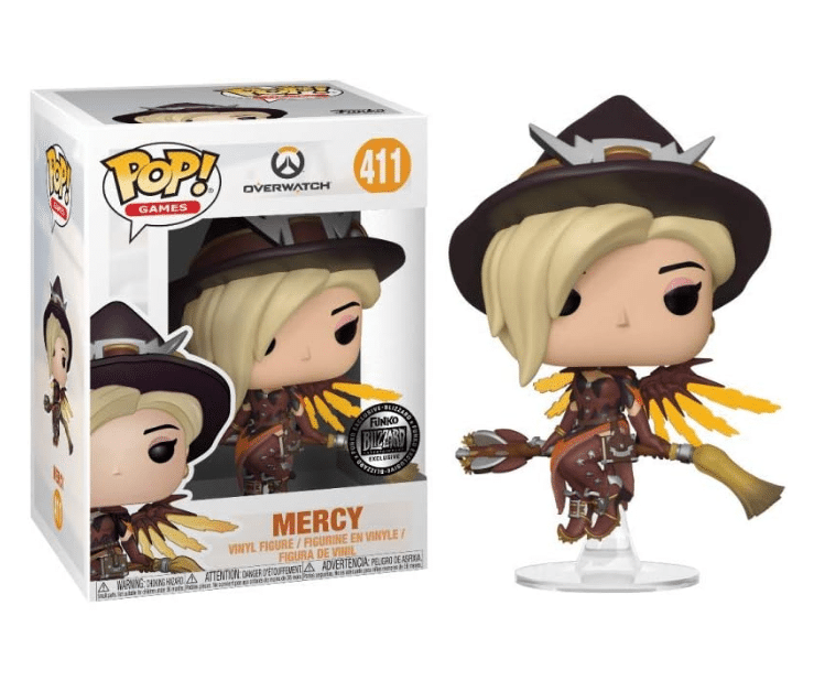 Funko Pop! Games Overwatch Mercy #411 BLIZZARD EXCLUSIVE - Appleby Games