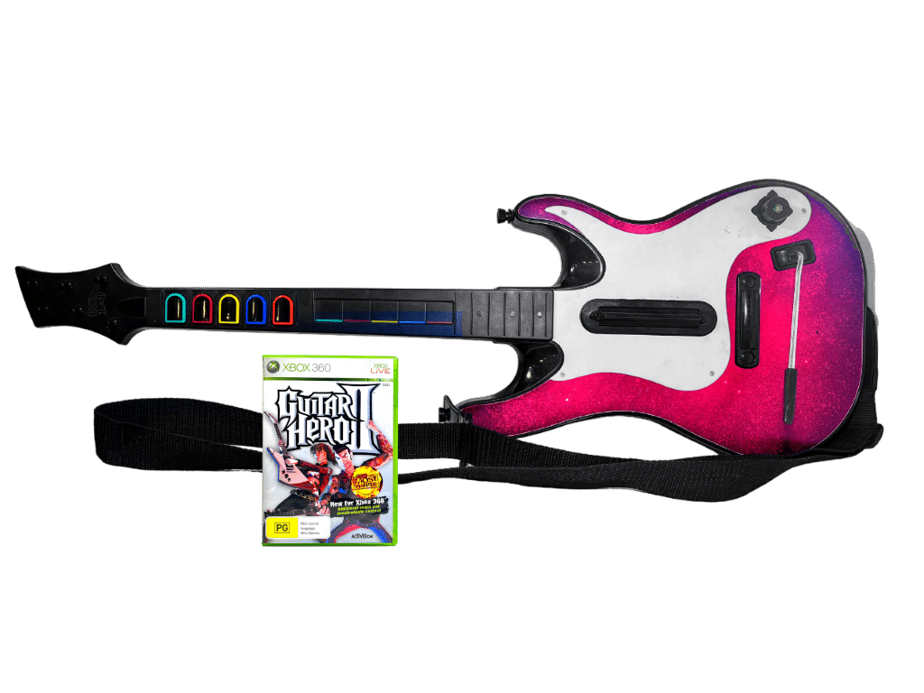 Wireless Guitar Hero RedOctane Guitar Controller (Model 95457.805 ...