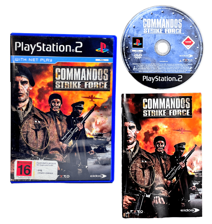 Commandos: Strike Force (PS2) *MINT COMPLETE* - Appleby Games