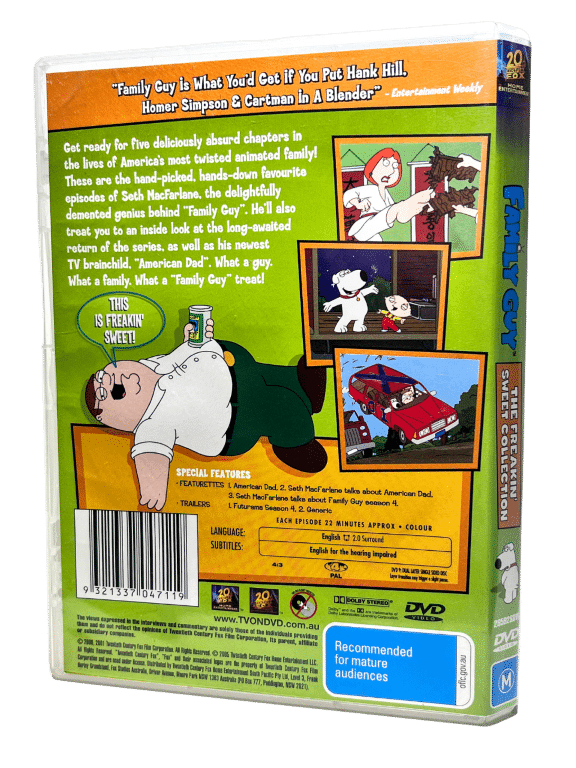 FAMILY GUY: The Freakin' Sweet Collection (DVD) - Appleby Games
