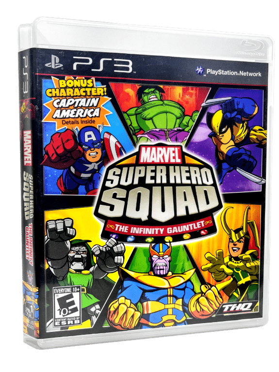 MARVEL Super Hero Squad The Infinity Gauntlet (PS3) *MINT COMPLETE ...