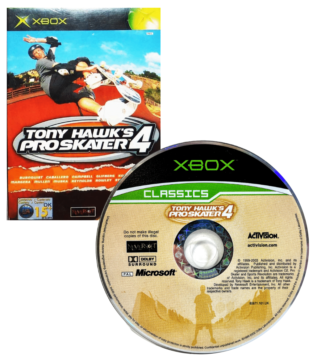 Tony Hawk's Pro Skater 4 (XBox) - Appleby Games
