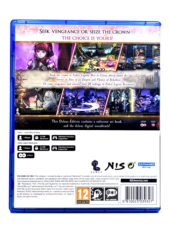 Fallen Legion Collection Deluxe Edition (PS5) - Appleby Games