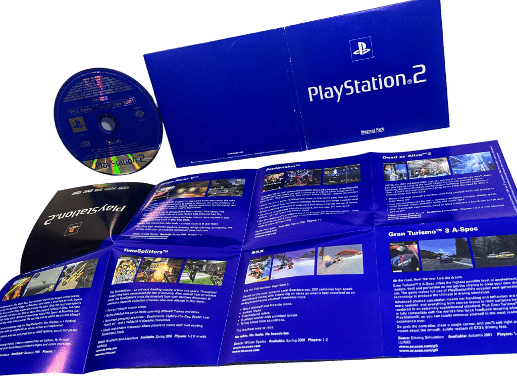 Official PlayStation 2 Welcome Pack (PS2) *MINT COMPLETE* - Appleby Games