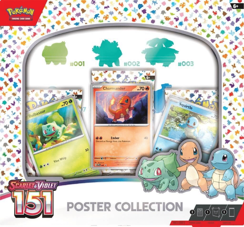 POKEMON 151 Poster Collection *IN STOCK NOW* - Appleby Games