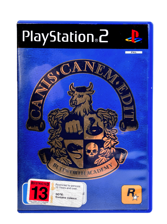 Canis Canem Edit (Original Blue Case Edition) PS2 *MINT COMPLETE ...
