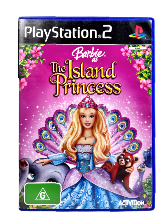BARBIE: The Island Princess (PS2) *MINT COMPLETE* - Appleby Games