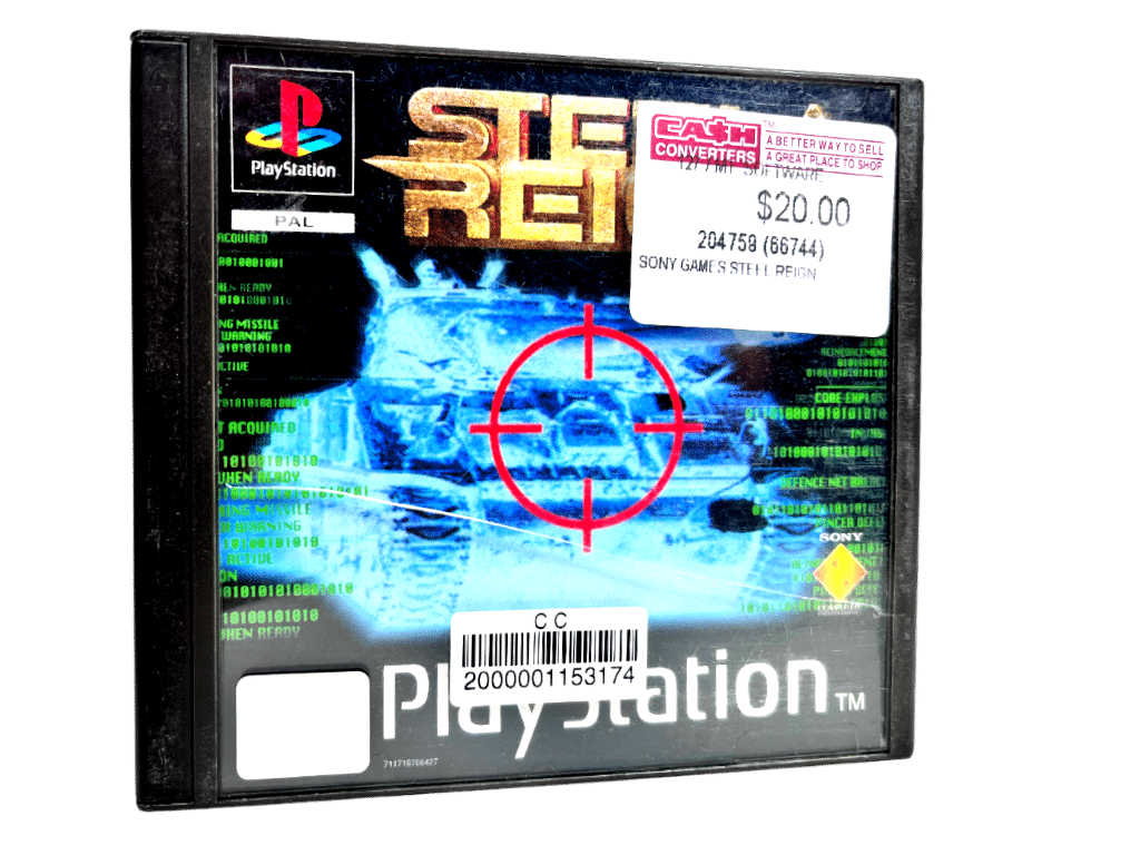STEEL REIGN (PS1) *COMPLETE* - Appleby Games