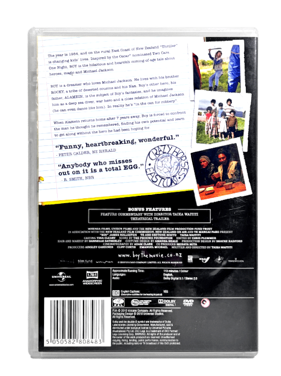 BOY (by Taika Waititi) DVD - Appleby Games