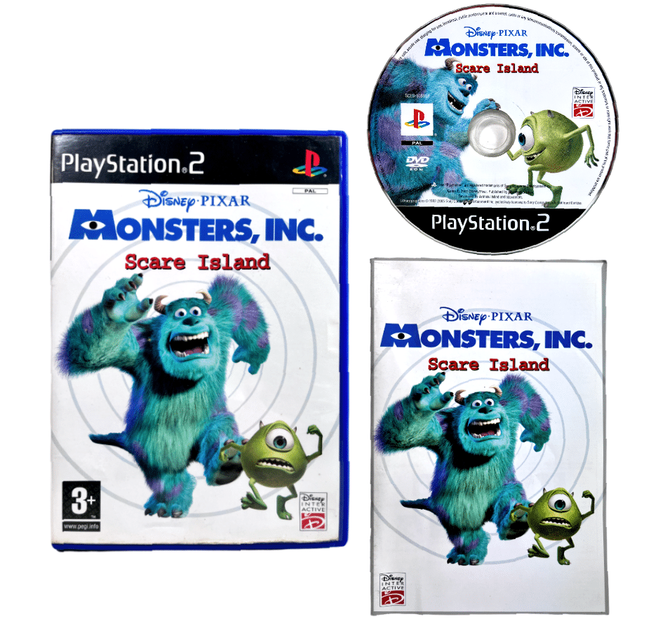 Monsters Inc.: Scare Island (PS2) *COMPLETE* - Appleby Games
