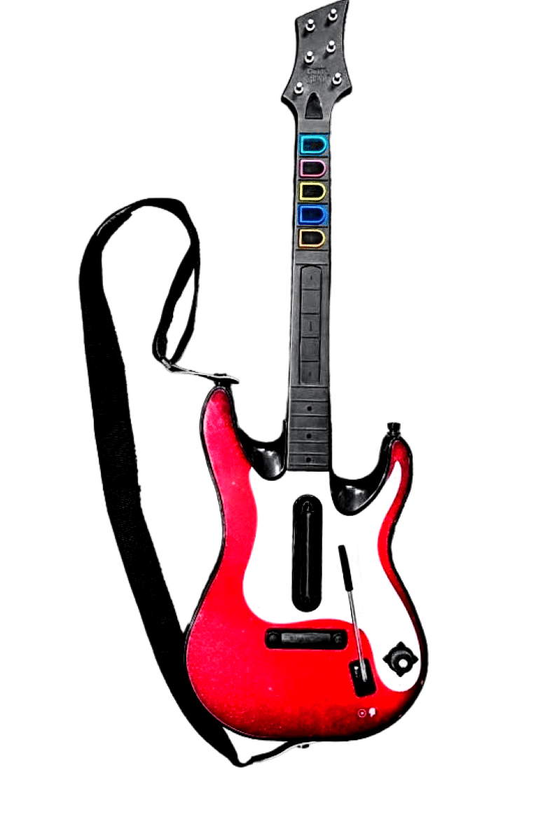 Guitar Hero RedOctane Guitar Controller + Game *COMPLETE PLAYING BUNDLE ...