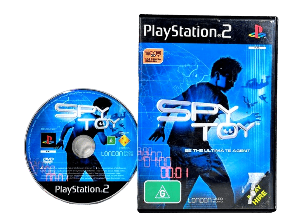 EyeToy Camera + Rare SpyToy Game (COMPLETE BUNDLE) - Appleby Games