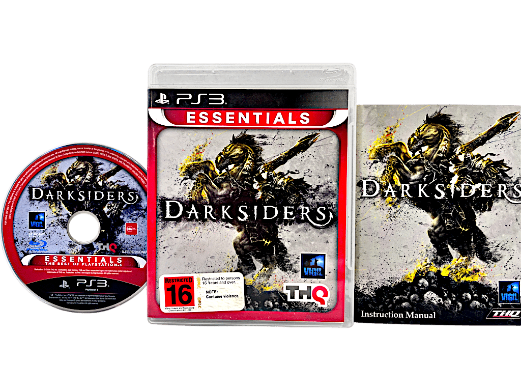 DARKSIDERS (PS3 - GENUINE ESSENTIALS EDITION) *MINT COMPLETE* - Appleby ...
