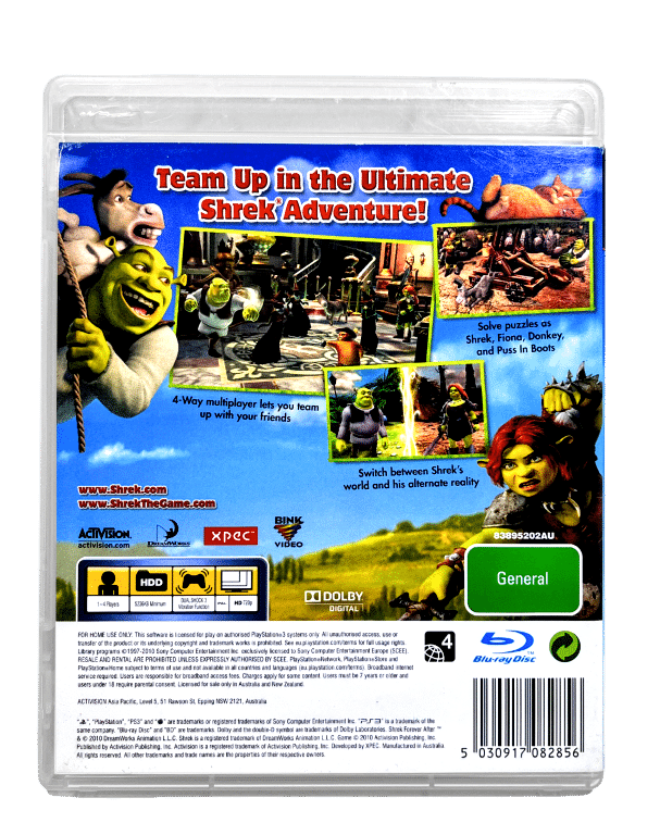 Shrek Forever After (PS3) *MINT COMPLETE* - Appleby Games