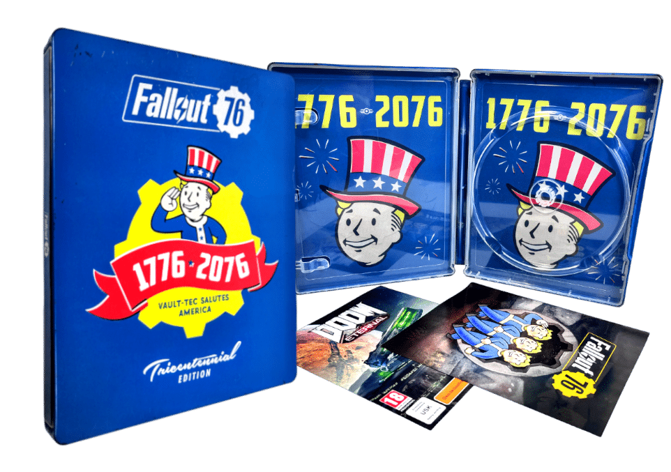 Fallout 76 TRICENTENNIAL STEEL EDITION (no disc) - Appleby Games