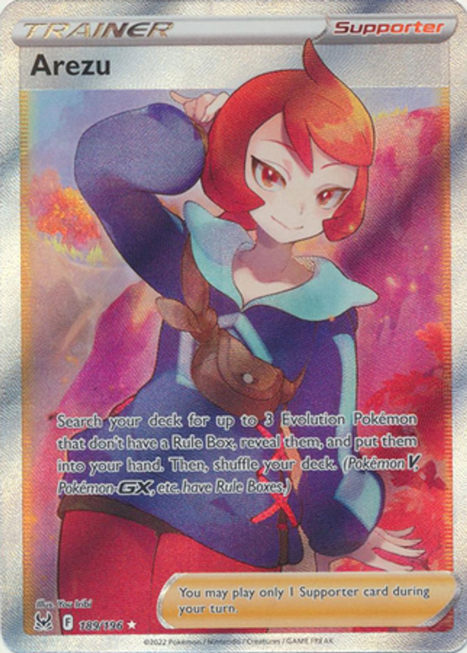 Pokemon TCG - Arezu (Full Art) 189/196 Lost Origin - Appleby Games