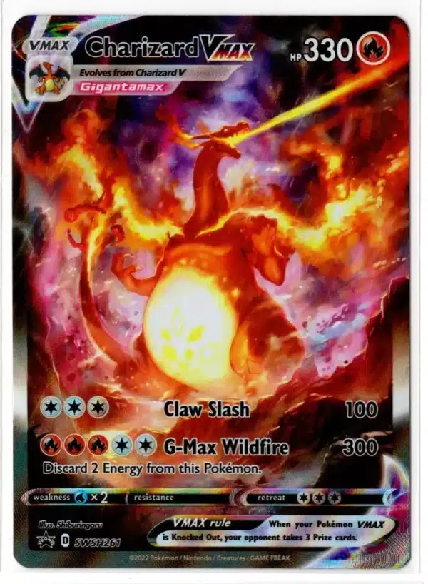 Pokemon TCG - Charizard VMAX Pokemon • Promo • SWSH261 - Appleby Games