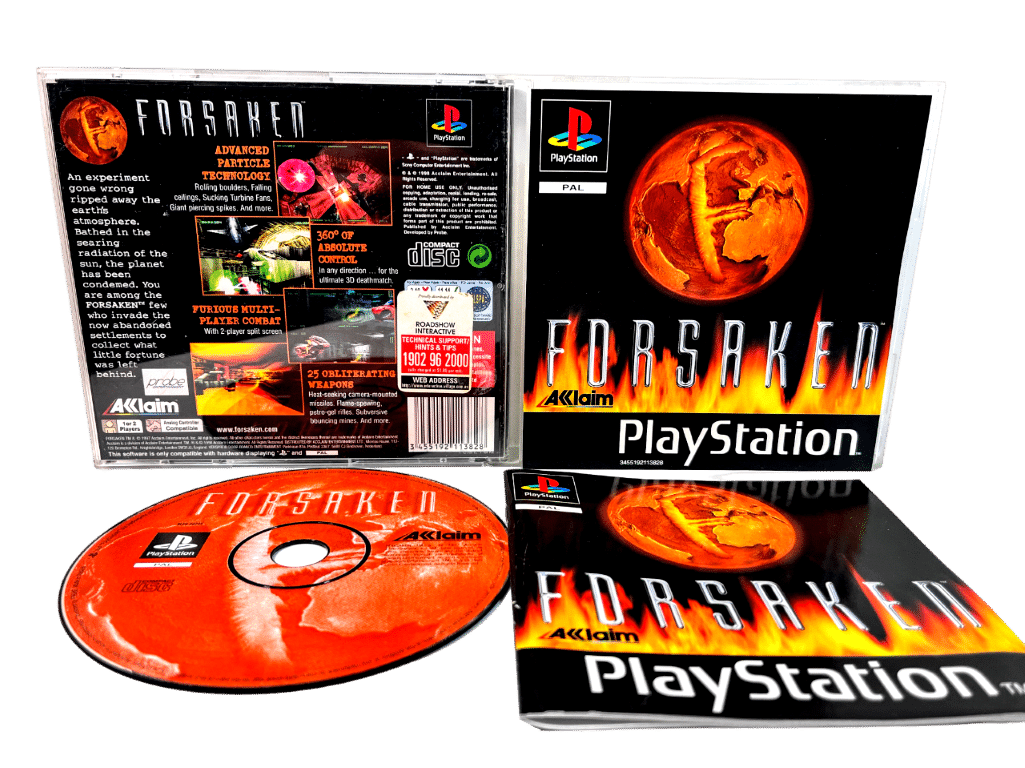 FORSAKEN (PS1) *MINT COMPLETE* - Appleby Games