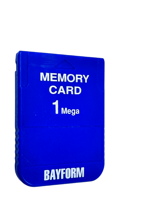 PS1 Memory Card (Blue) - Appleby Games