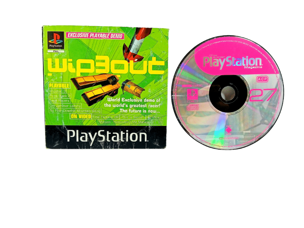 Official PlayStation Magazine Disc WIPEOUT + More - Appleby Games
