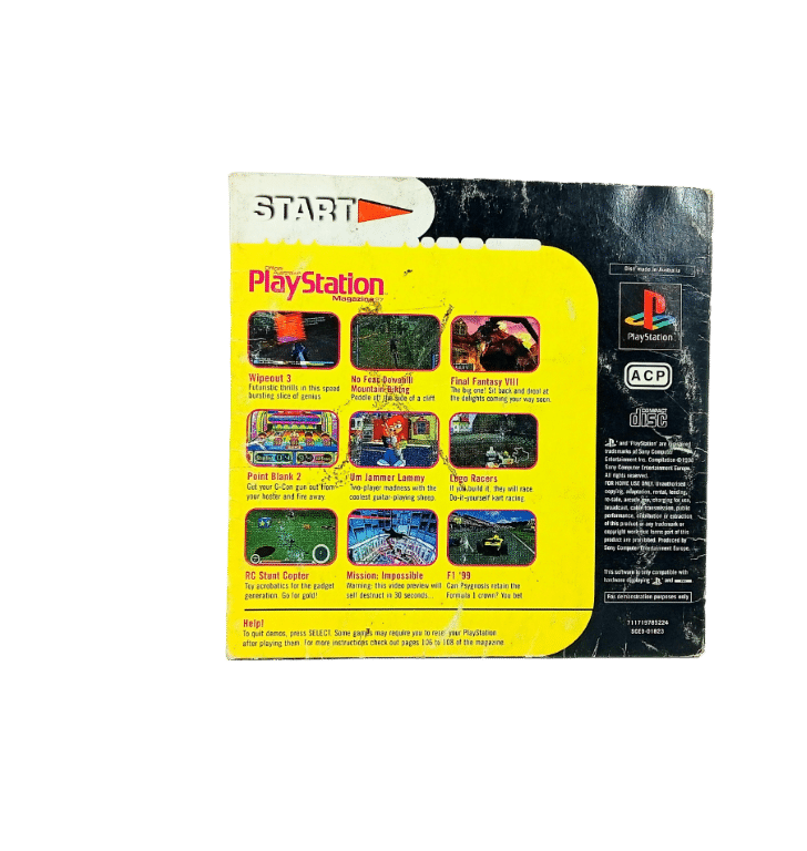 Official PlayStation Magazine Disc WIPEOUT + More - Appleby Games