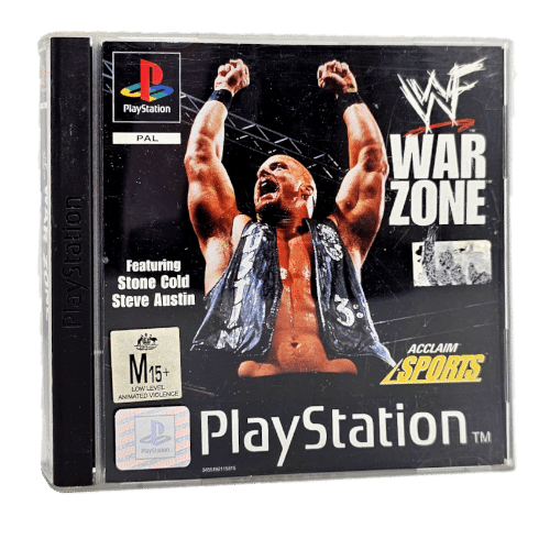 WWF WARZONE (WWF War Zone) PS1 - Appleby Games