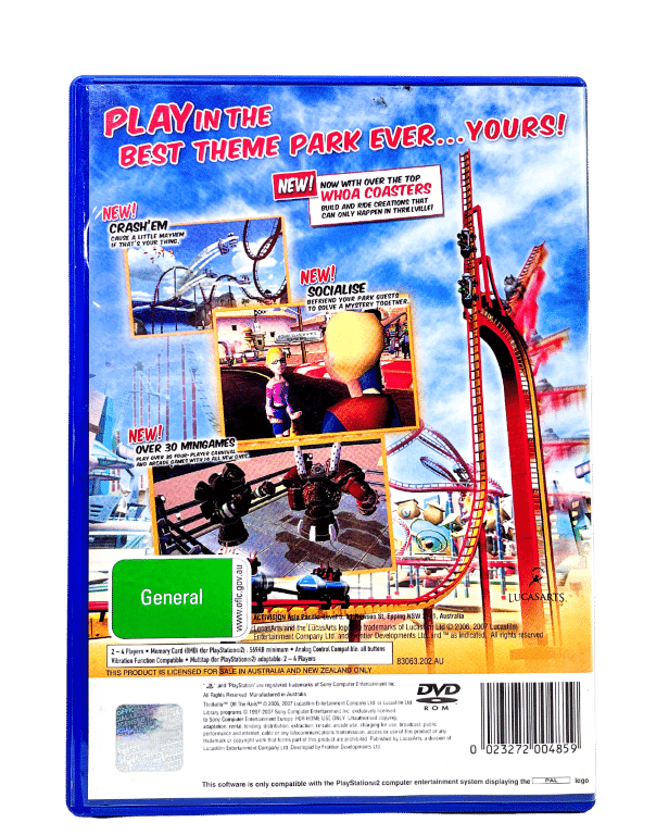 THRILLVILLE Off the Rails! (PS2) *EXCELLENT & COMPLETE* - Appleby Games