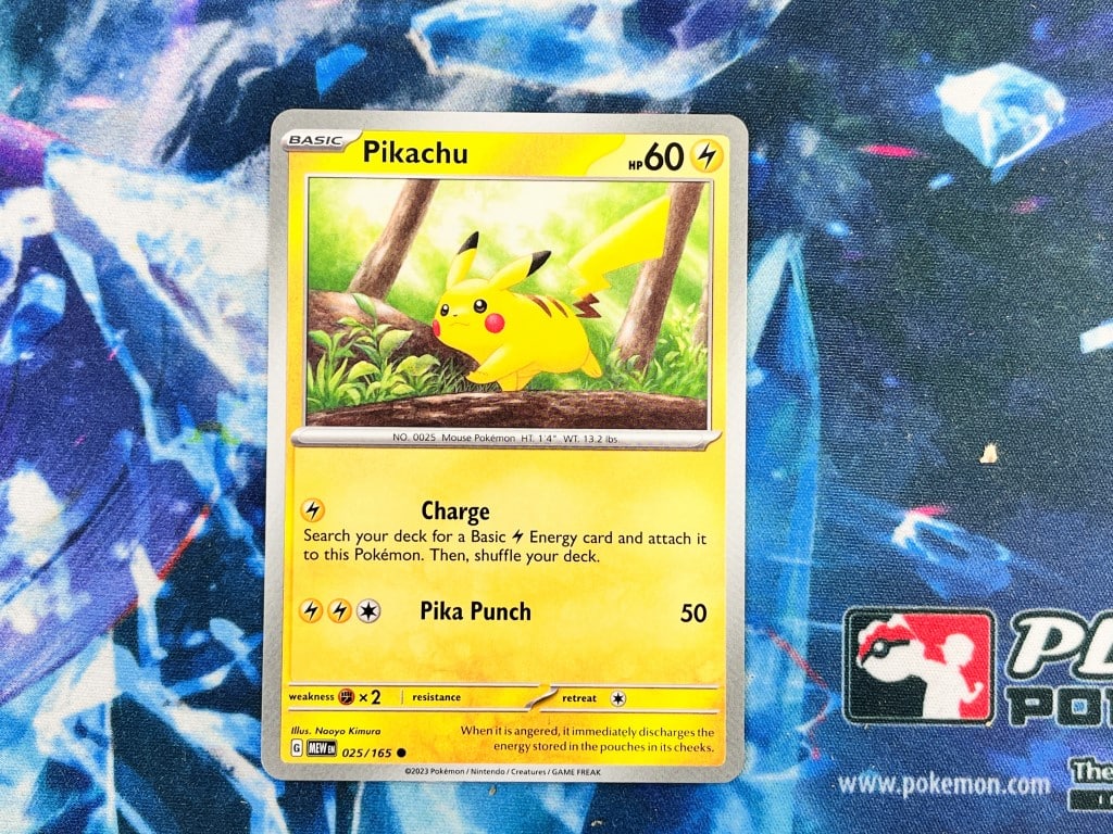 POKEMON TCG - PIKACHU Charge Pika Punch 025/165 - Appleby Games